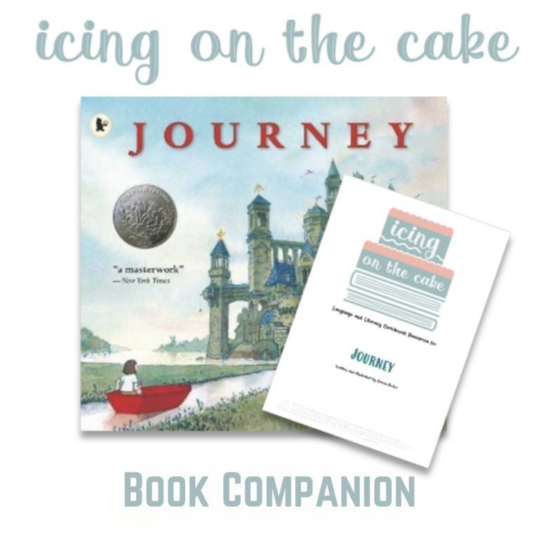 Icing on the Cake Book Companion: ‘Journey’ – Speech Pathology Tasmania